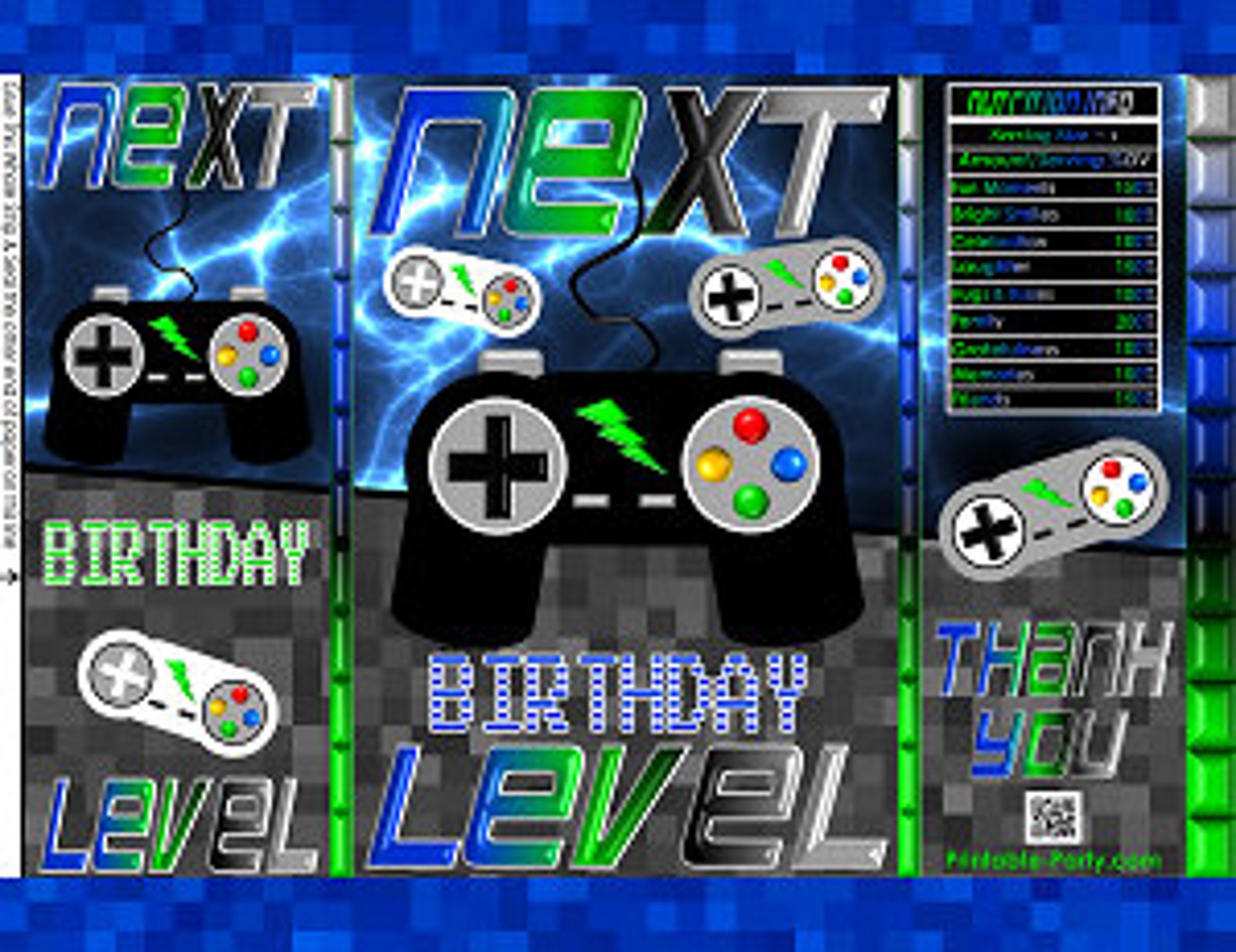 Printable Potato Chip Bags Video Game Next Level Controller | Etsy