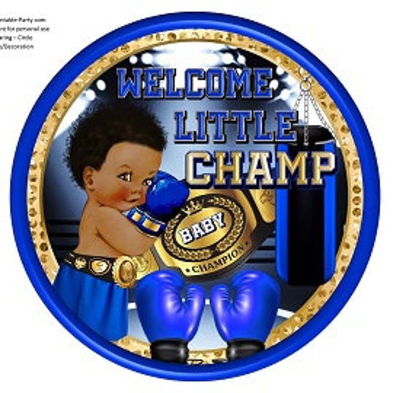 Boxing Baby Shower - Etsy