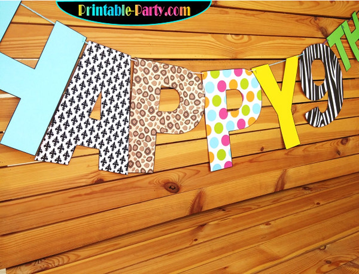 8x10.5 Inch Printable White Letters Black Background - Etsy