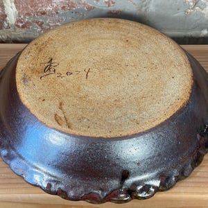 Wheel Thrown Stoneware Pie Plate - Etsy