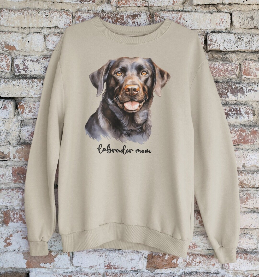 Labrador Mom Sweatshirt, Labrador Retriever Owner Dog Top, Labrador ...