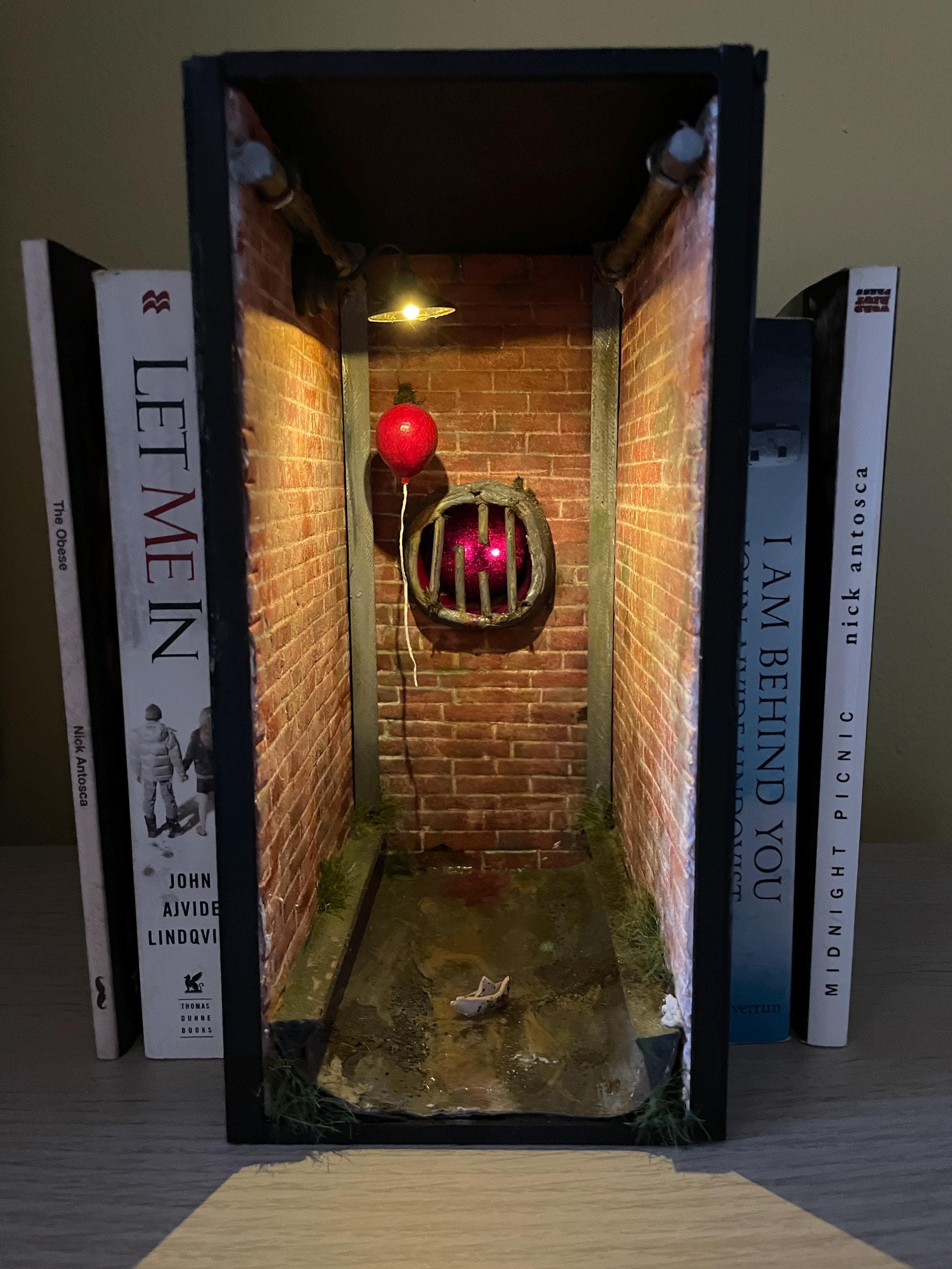 Stephen King "it" Book Nook Shelf Insert Diorama - Etsy