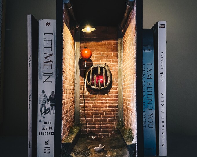 Stephen King "it" Book Nook Shelf Insert Diorama - Etsy