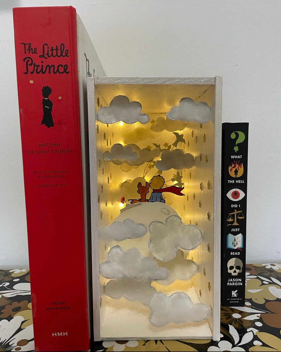The Little Prince Book Nook Shelf Insert Shelf Decor Diorama - Etsy