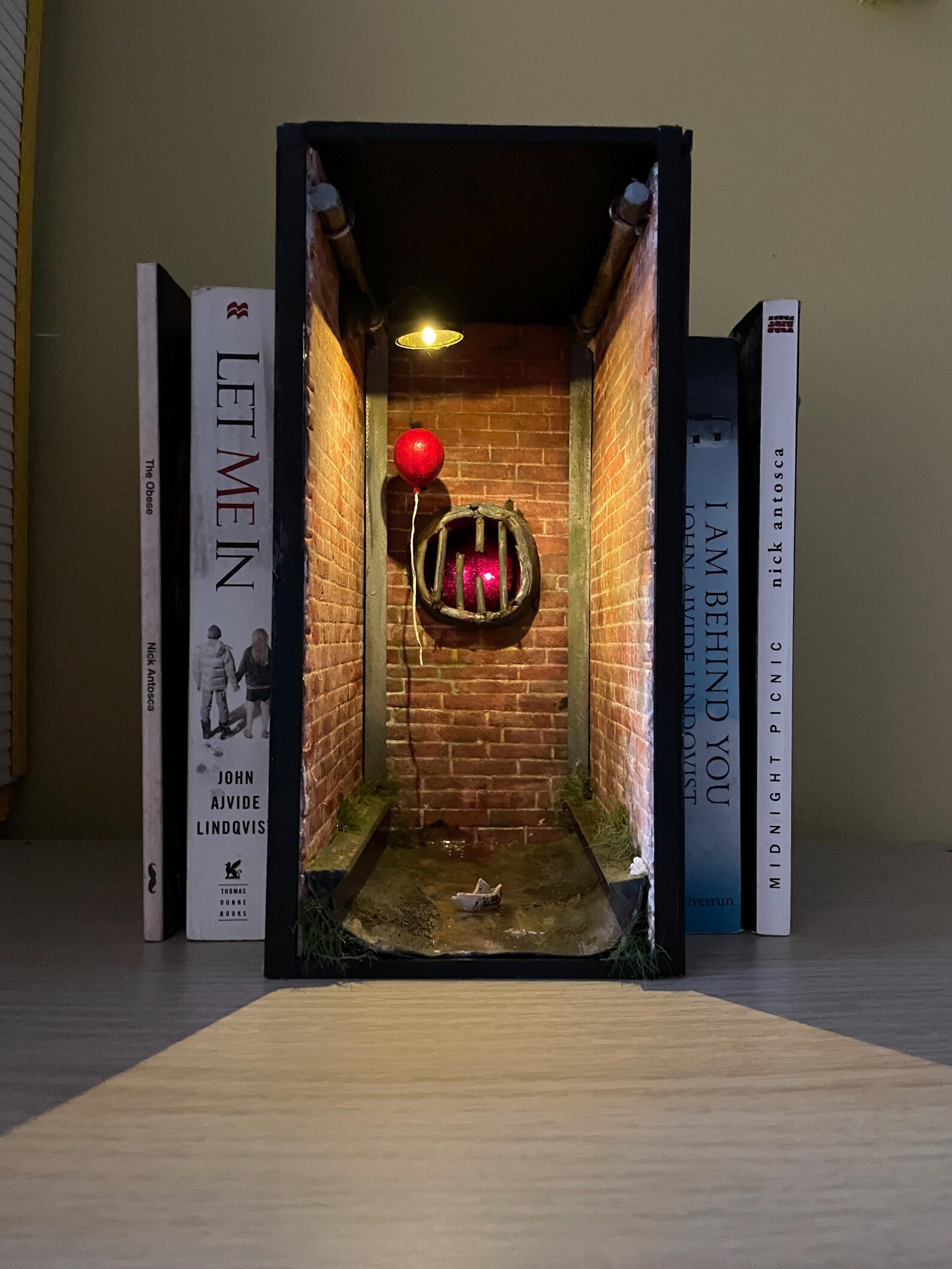 Stephen King "it" Book Nook Shelf Insert Diorama - Etsy
