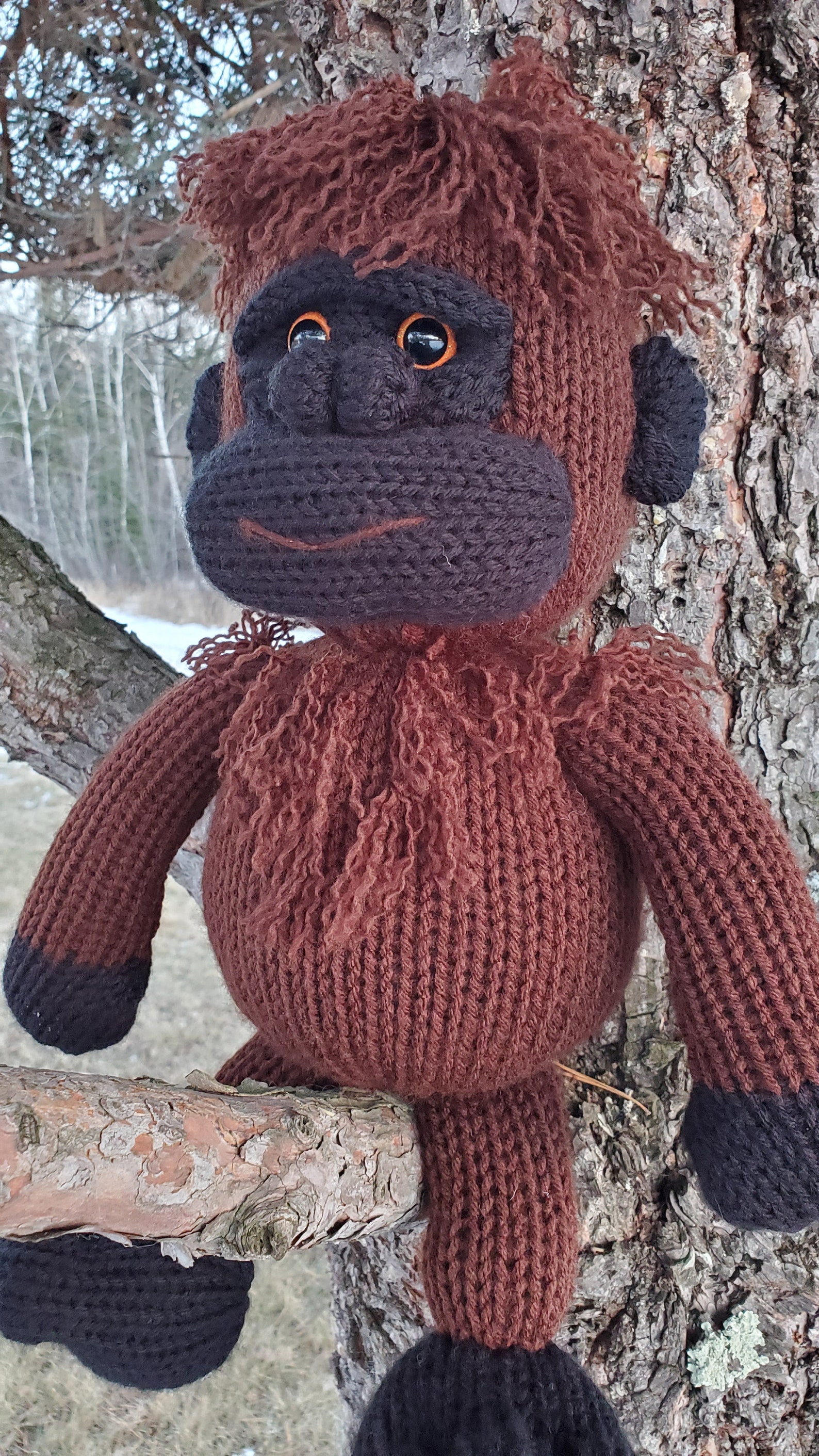 Sasquatch Circular Knitting Machine Pattern Pdf, Bigfoot, Yeti ...