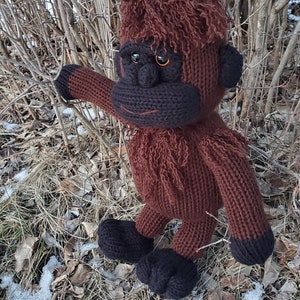 Sasquatch Circular Knitting Machine Pattern Pdf, Bigfoot, Yeti ...