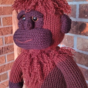 Sasquatch Circular Knitting Machine Pattern Pdf, Bigfoot, Yeti ...