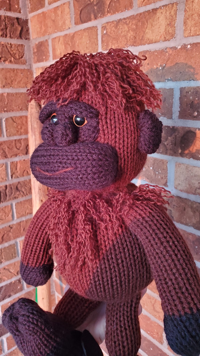 Sasquatch Circular Knitting Machine Pattern Pdf, Bigfoot, Yeti ...