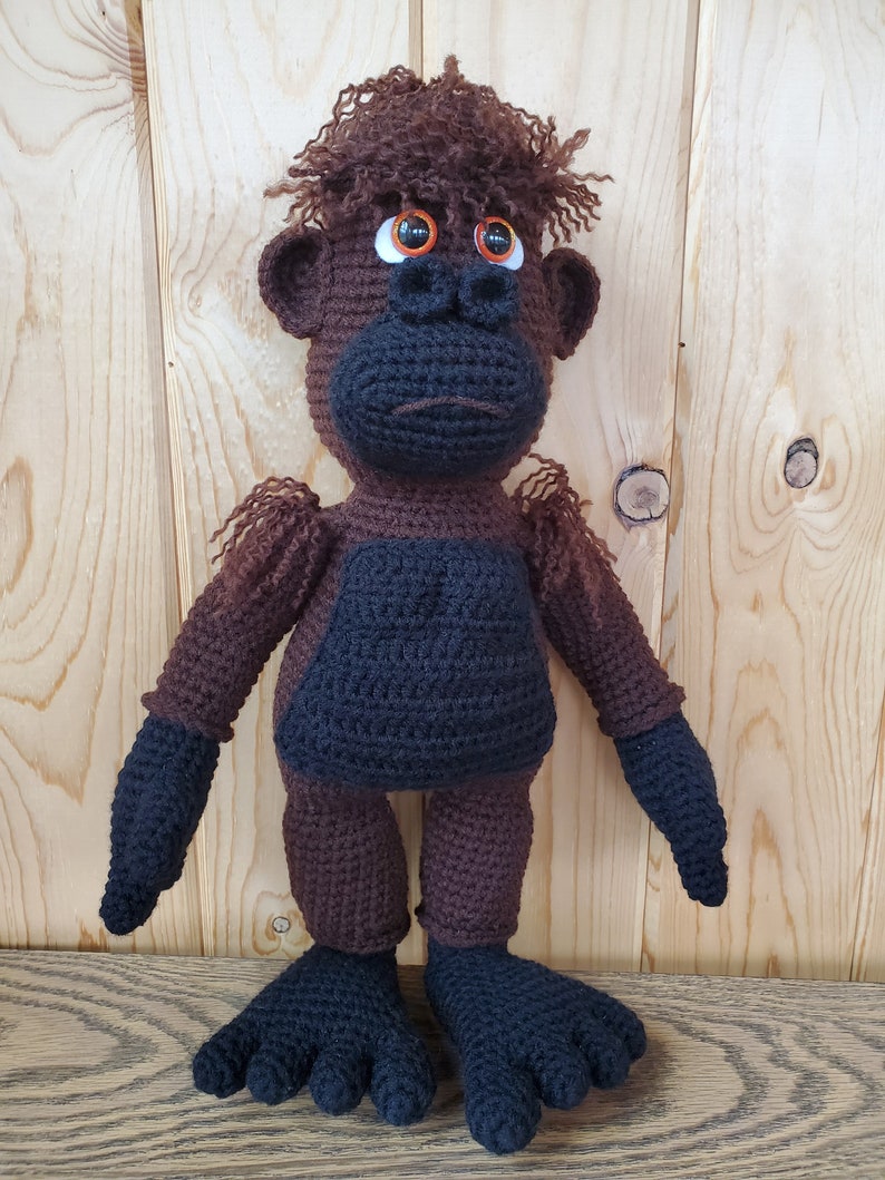 Sasquatch Crochet Pattern Bigfoot Amigurumi Yeti Handmade - Etsy Hong Kong