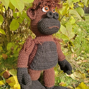 Sasquatch Crochet Pattern, Bigfoot, Amigurumi, Yeti, Handmade Doll ...