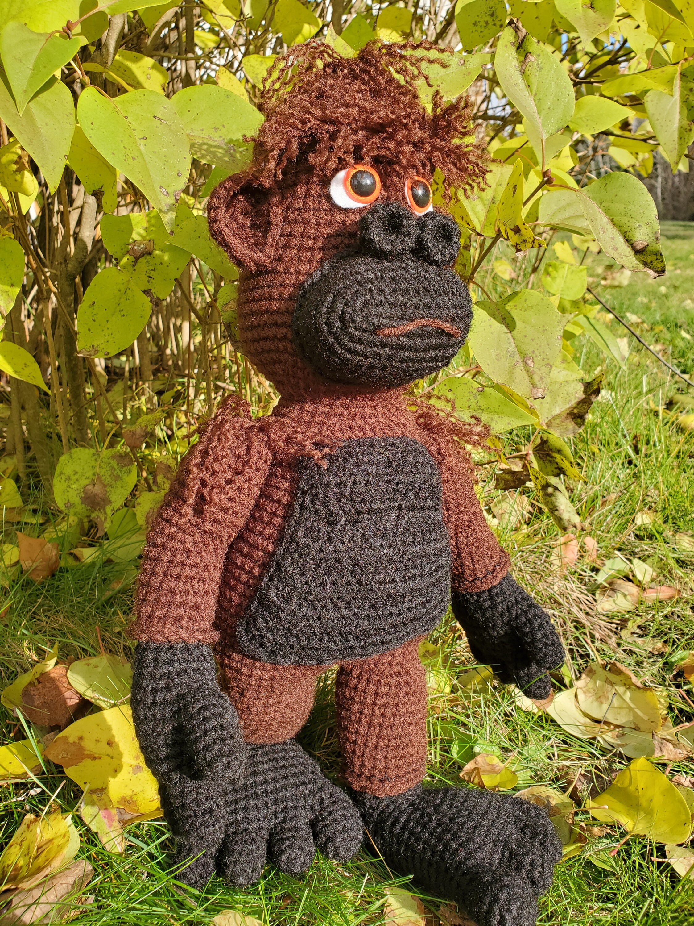 Sasquatch Crochet Pattern Bigfoot Amigurumi Yeti Handmade - Etsy