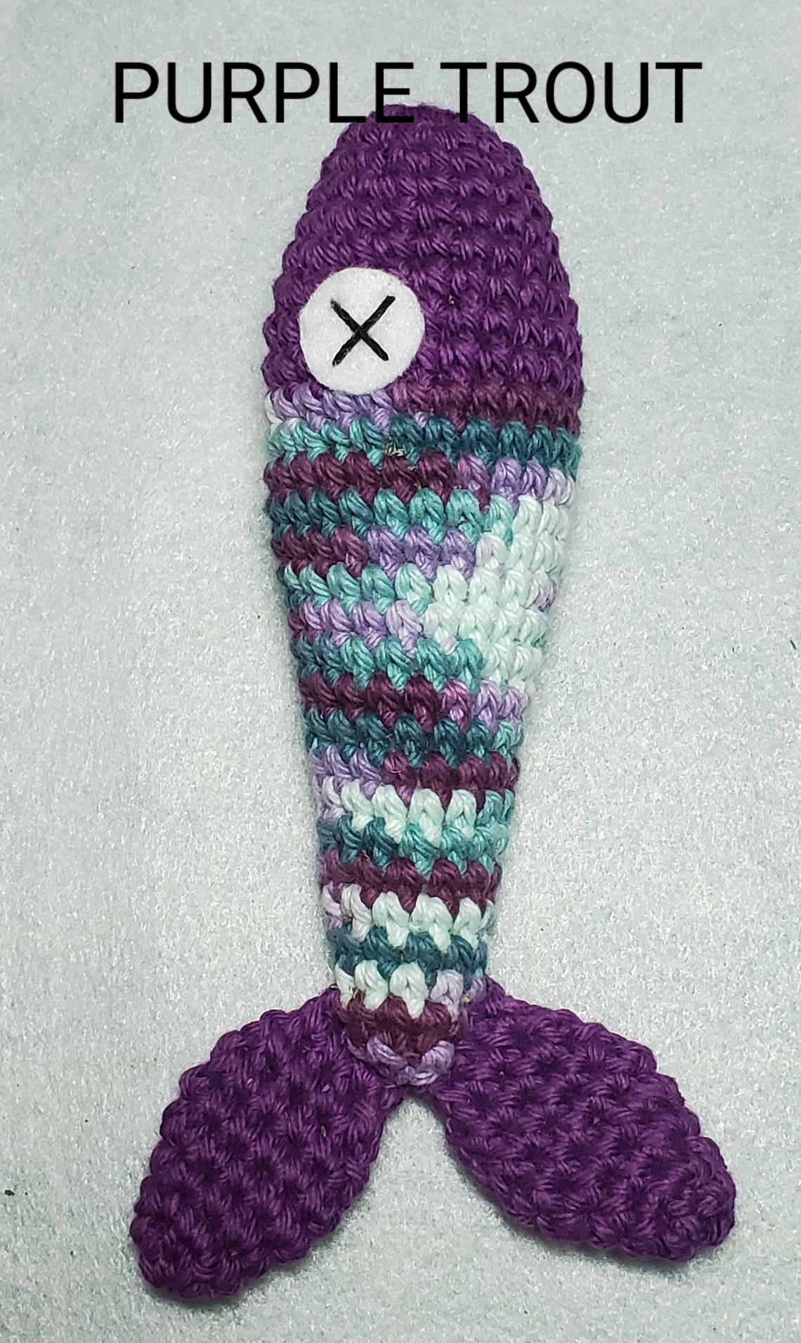 Crochet Catnip Fish Toys for Cats Amigurumi Toy and Pet - Etsy