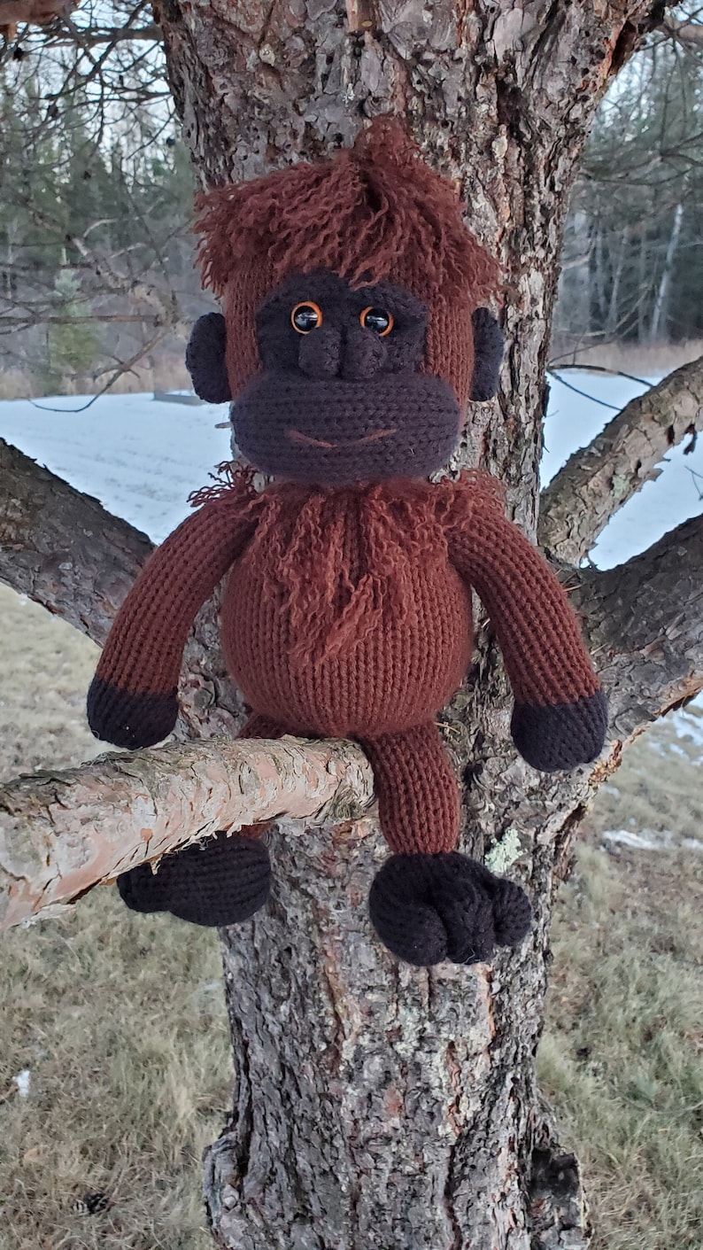 Sasquatch Circular Knitting Machine Pattern Pdf, Bigfoot, Yeti ...