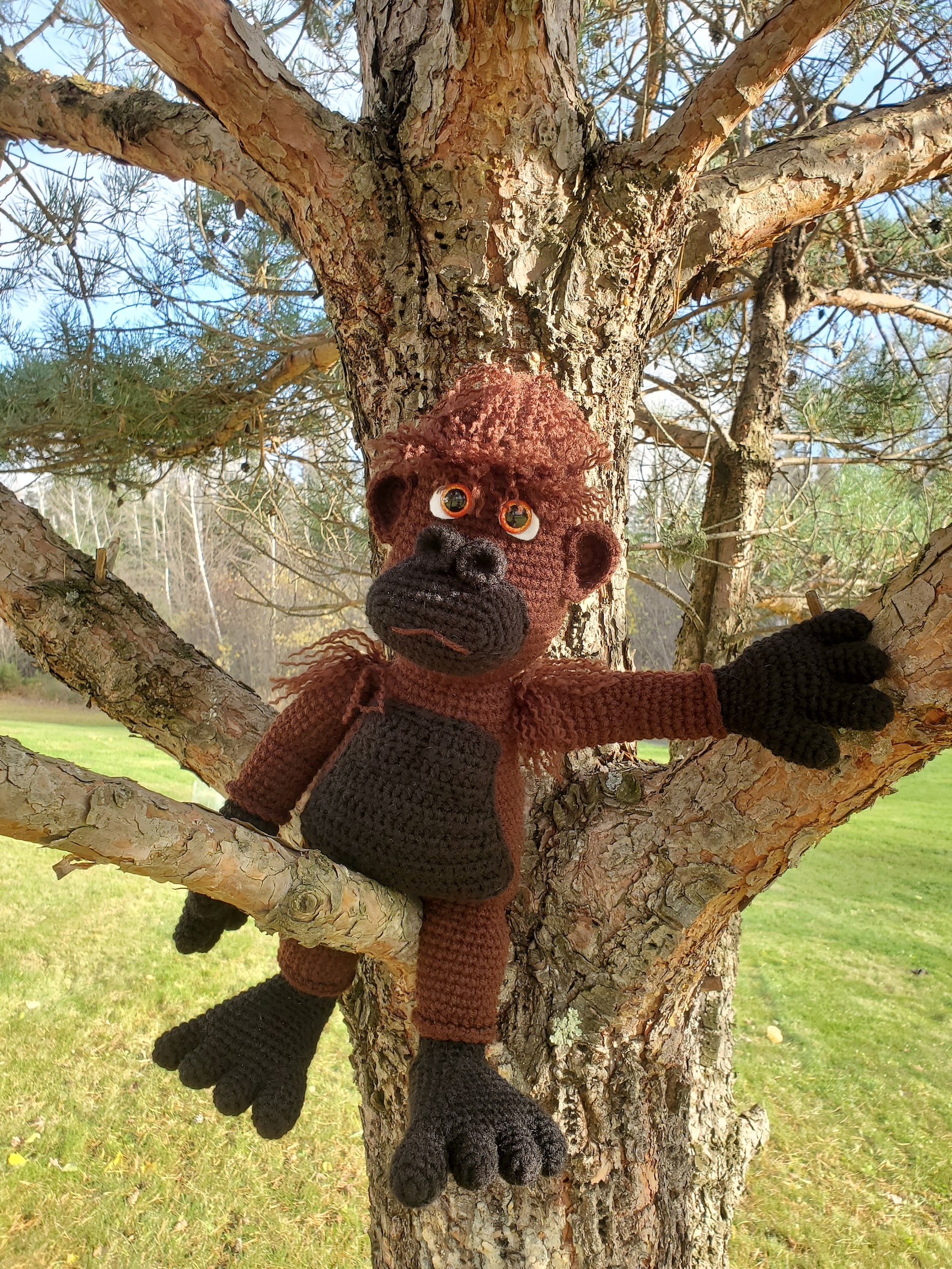 Sasquatch Crochet Pattern Bigfoot Amigurumi Yeti Handmade - Etsy