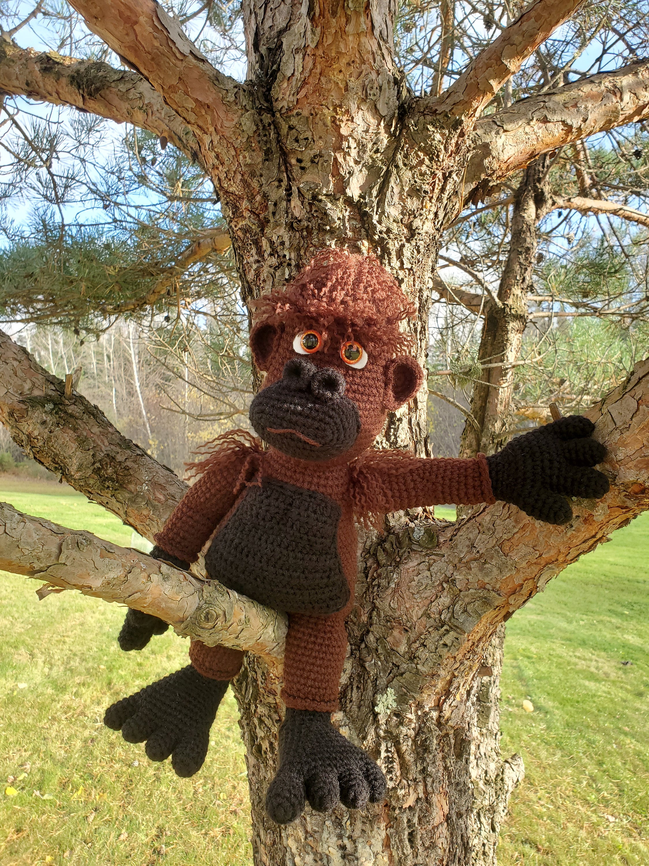 Sasquatch Crochet Pattern Bigfoot Amigurumi Yeti Handmade - Etsy
