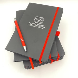 12 X A5 Notebook With Your Logo Printed. Journal Personalized With ...