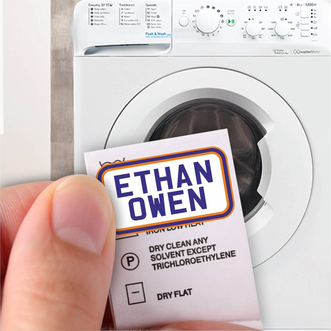 Ultrastick™ Waterproof Clothing and Property Nametapes/name Tags Labels ...