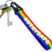 Personalised Key Ring / Key Chain / Running Strap / Bag Tag / Key Wrist ...