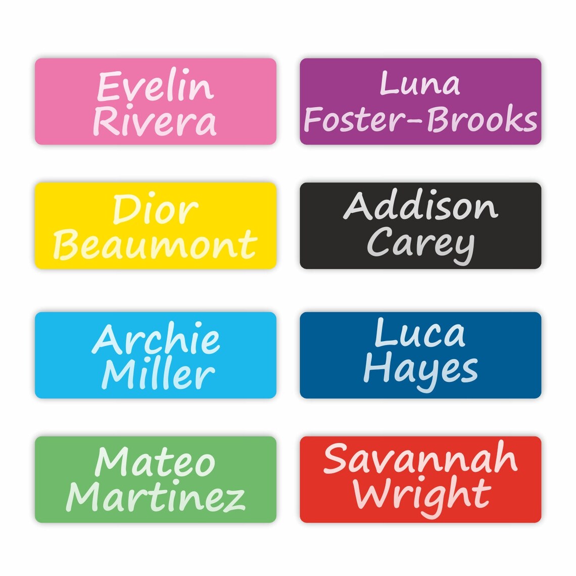 Water Bottle Labels Personalised Dishwasher Proof / Waterproof - Etsy