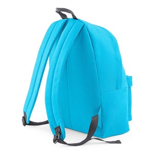 Personalized Backpack Printed With Name - Black - Etsy UK