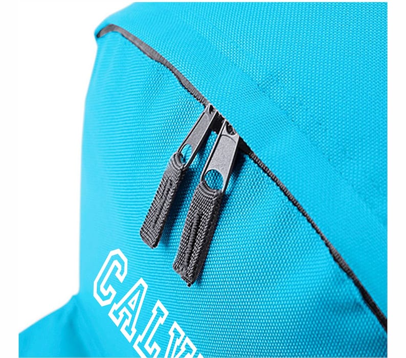 Personalized Backpack Printed With Name - Black - Etsy UK