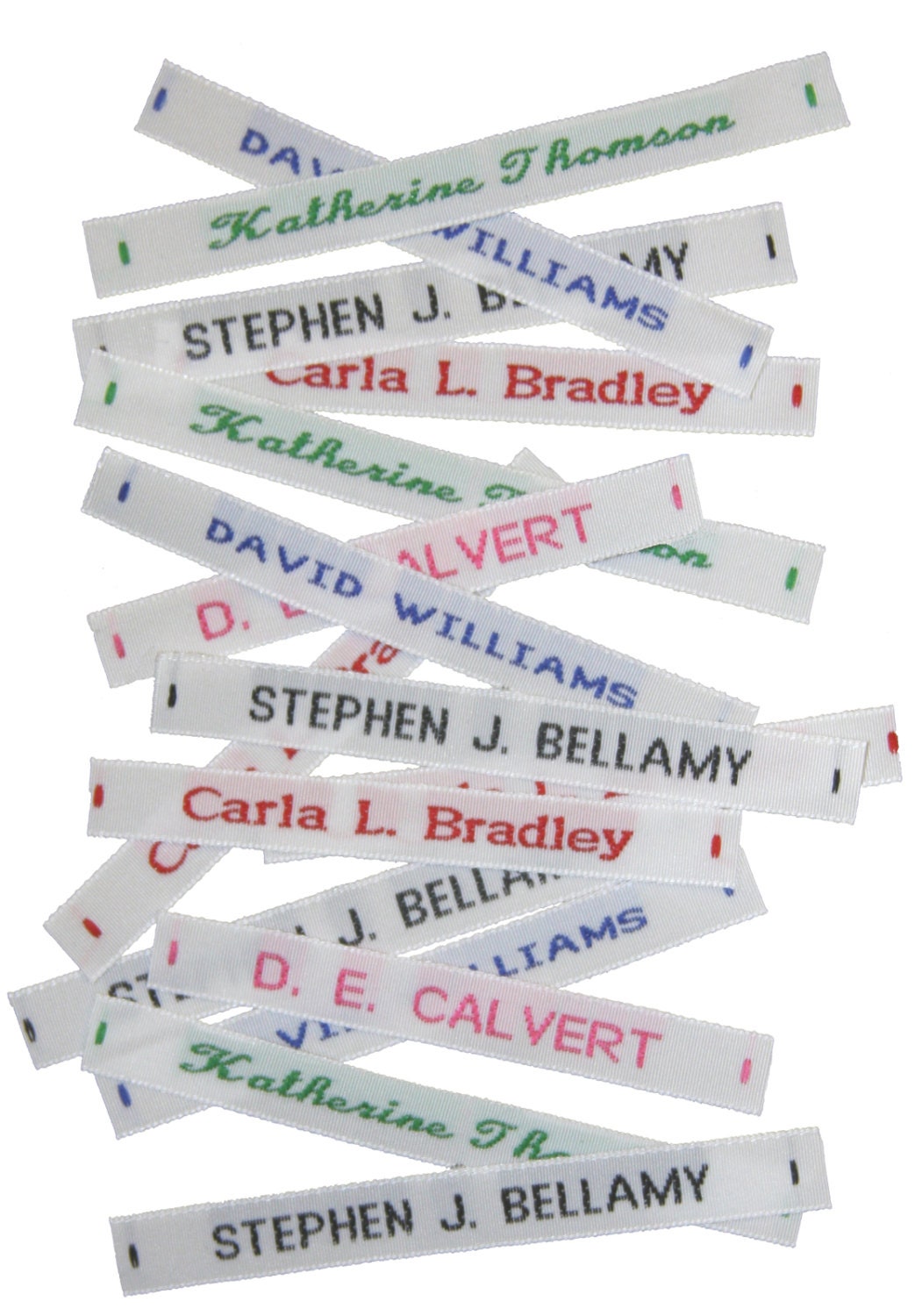 Woven Name Tags/ Labels / Nametapes for School Uniform - Etsy