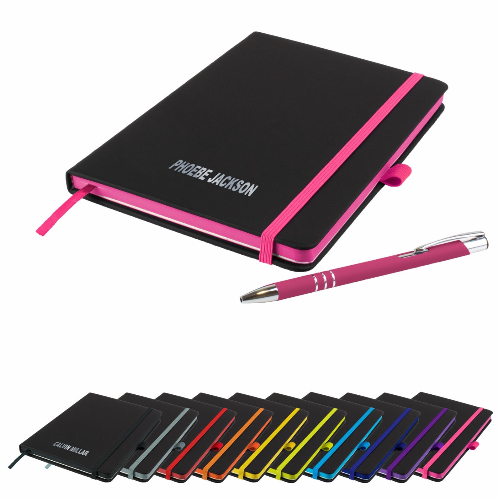 The Edge - Notebook and Pen / Personalized/printed With Name Perfect ...