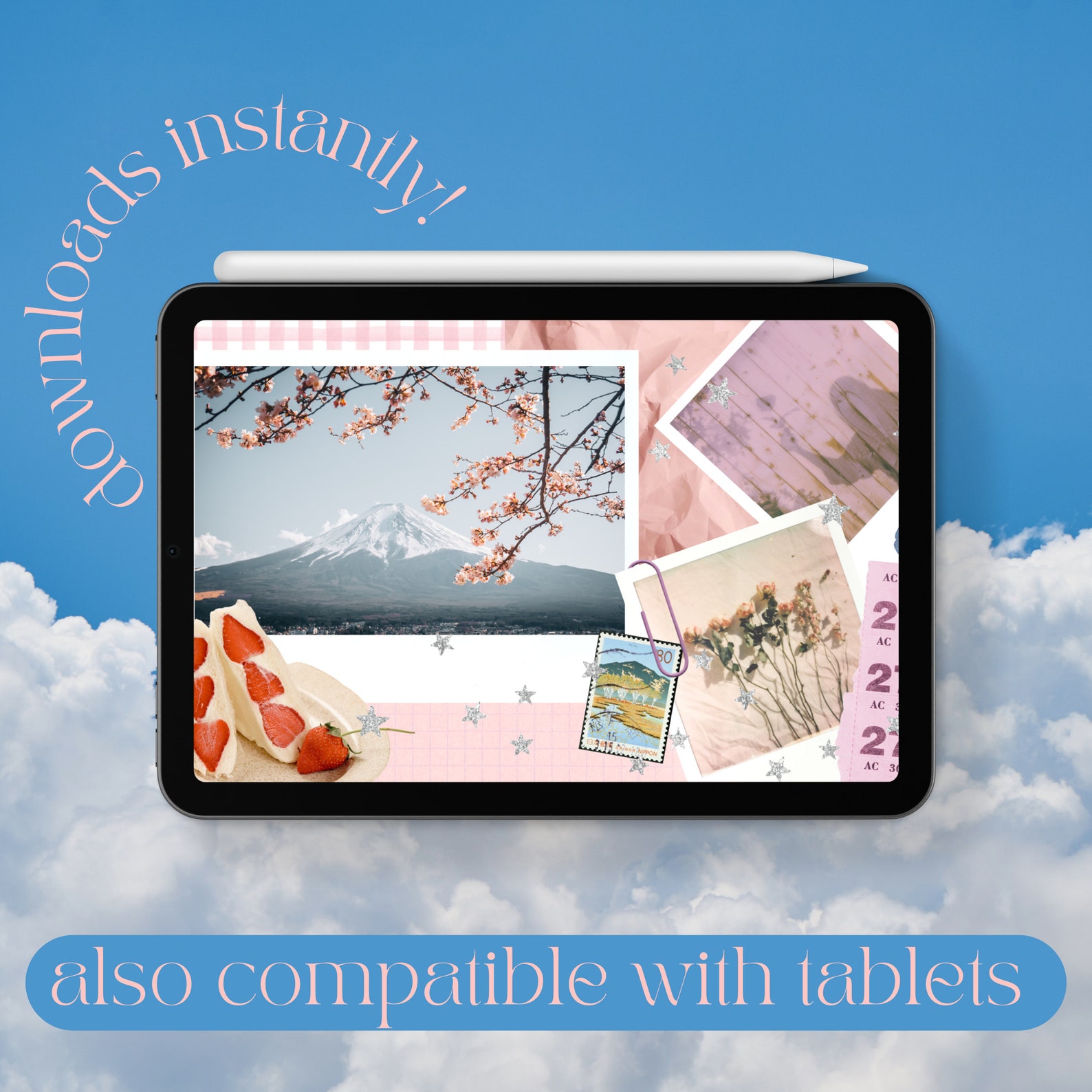 Japan Aesthetic Desktop Wallpaper | Kawaii Japanese Collage DIY ...
