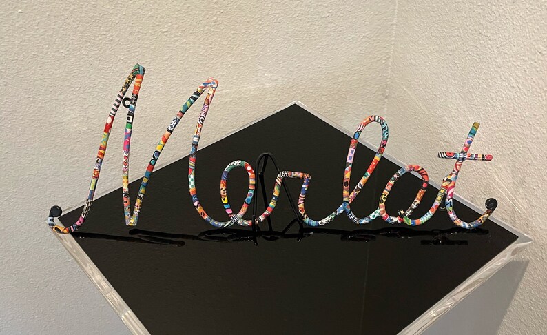 Colorful Metal Sign, Metal Sign, Metal Wall Decor, Metal Wall Hanging ...