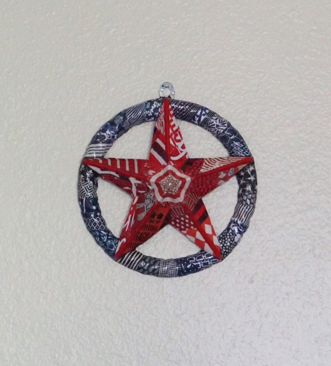 Star Wrought Iron Star Wrought Iron Wall Art Metal Star - Etsy