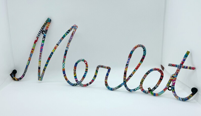 Colorful Metal Sign, Metal Sign, Metal Wall Decor, Metal Wall Hanging ...