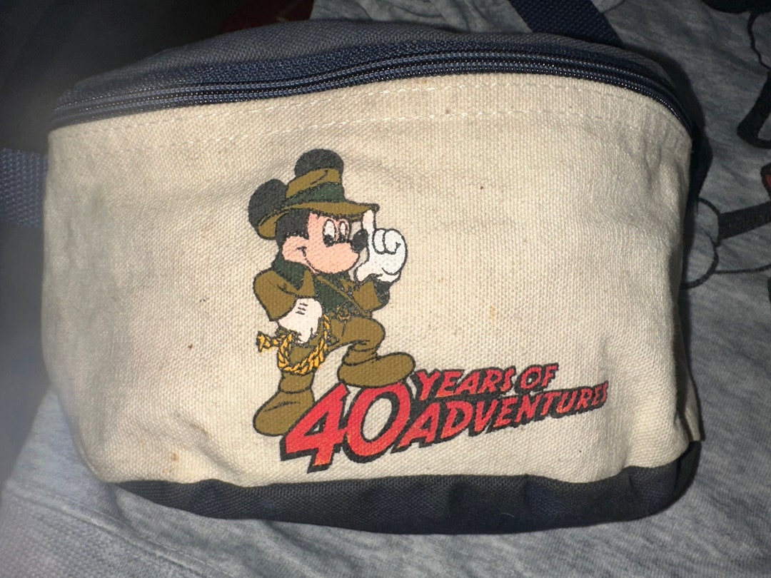 DISNEYLAND 40 YEARS of ADVENTURE Fanny Pack - Etsy