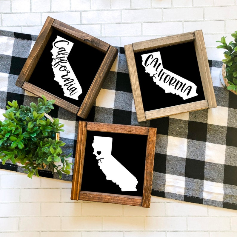 California Farmhouse Signs California Farmhouse Decor | Etsy