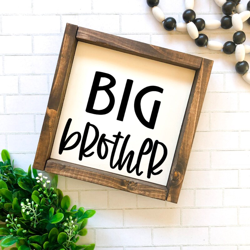 Brothers Sign - Etsy