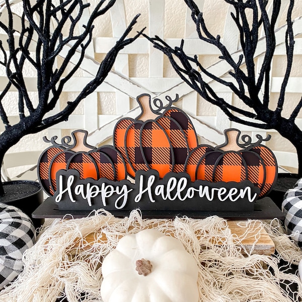 Happy Halloween Sign - Etsy