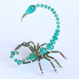 Original Design Handmade Beaded Scorpion /colourful Crystal Beads ...