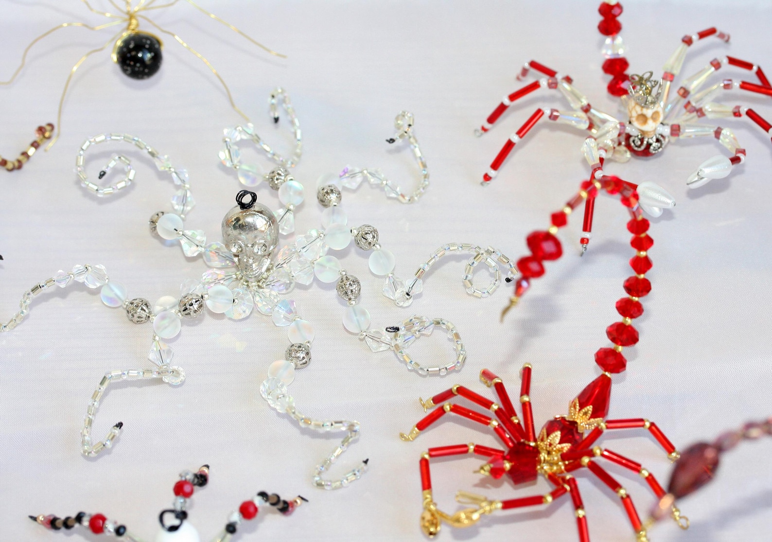 Original Design Handmade Beaded Scorpion /colourful Crystal Beads ...