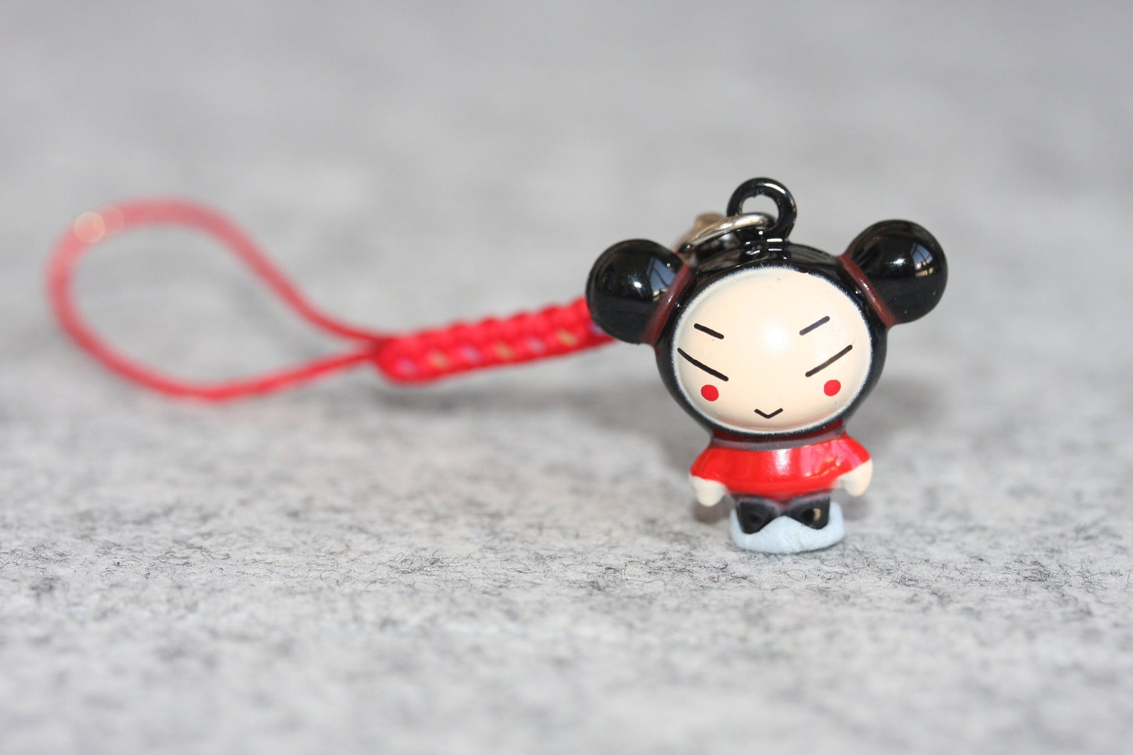 Handmade Mobile Phone Charm, Hand Painted Funny Pucca Jingle Mobile ...
