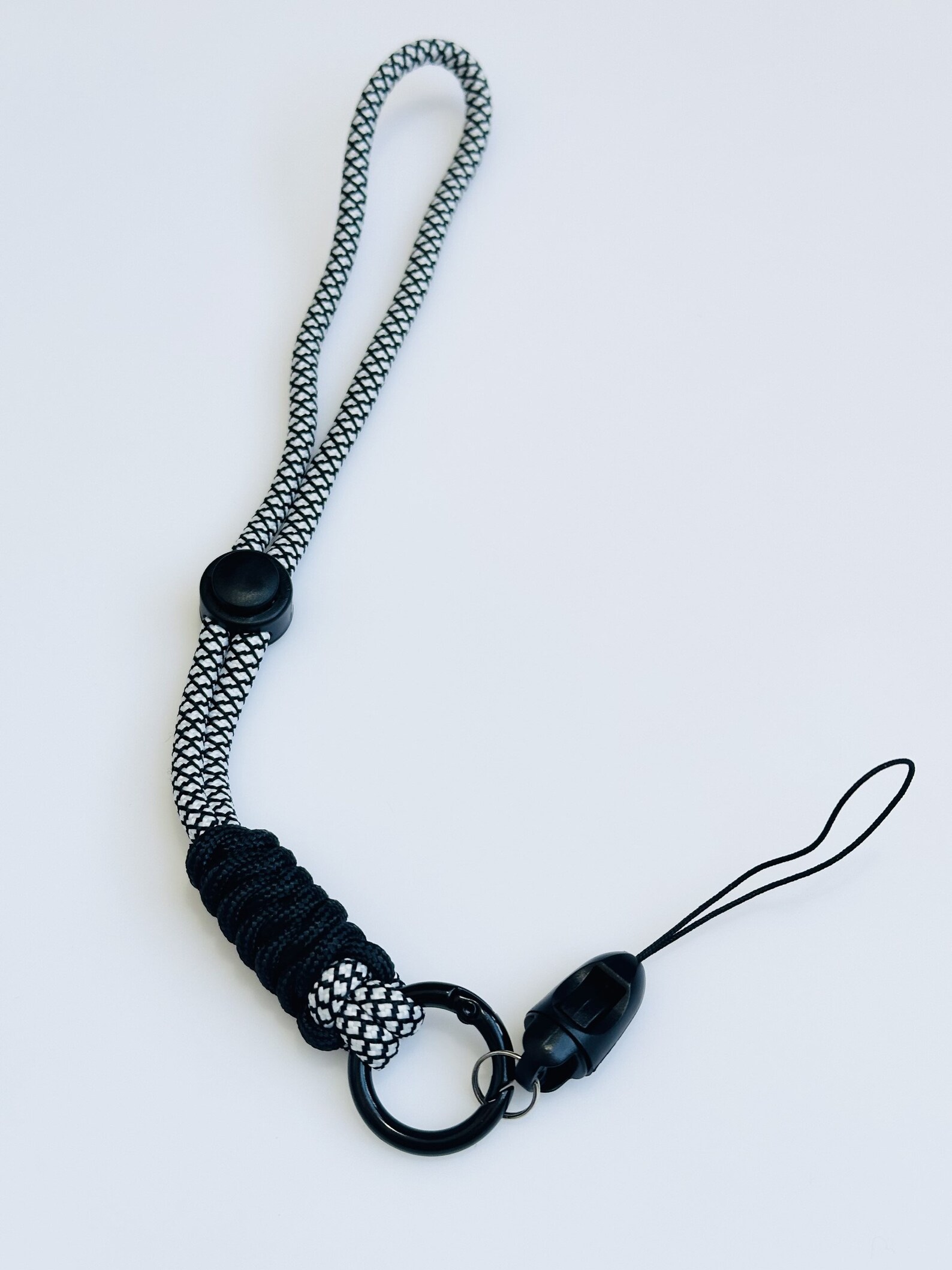 Handmade Short Lanyard, Colourful Paracord Braided Lanyard, for Mobile ...