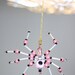 Original Design Handmade Beaded Spider / Pink Eye Spider / Swarovski ...