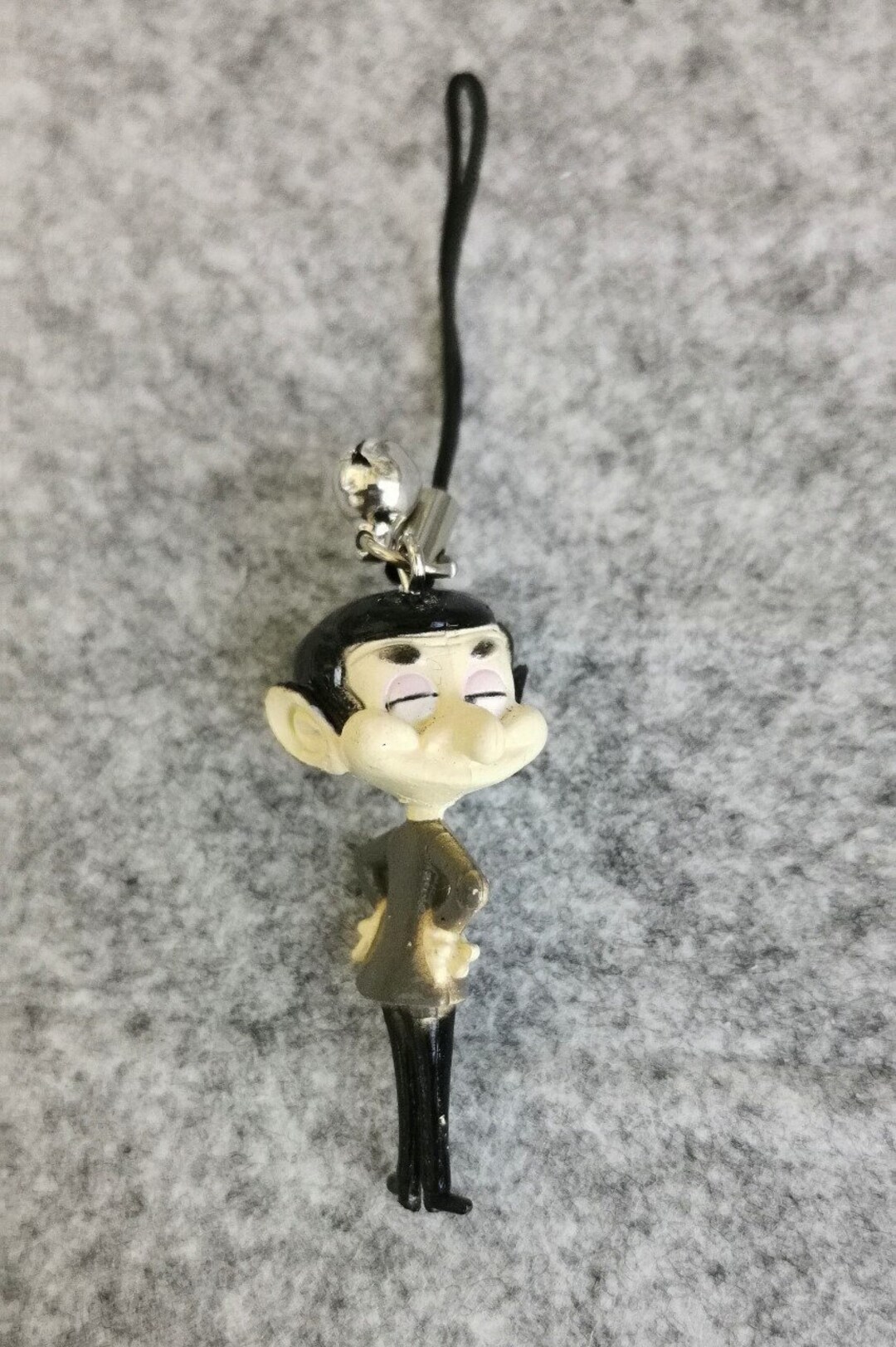 Mr Bean Mobile Phone Charm, 3D Resin Mini Toy Mobile Phone Charm ...