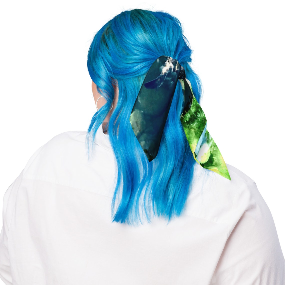 Koi Fish Green Lucky Bandana/scarf for You and Your Pet UPF 50 - Etsy