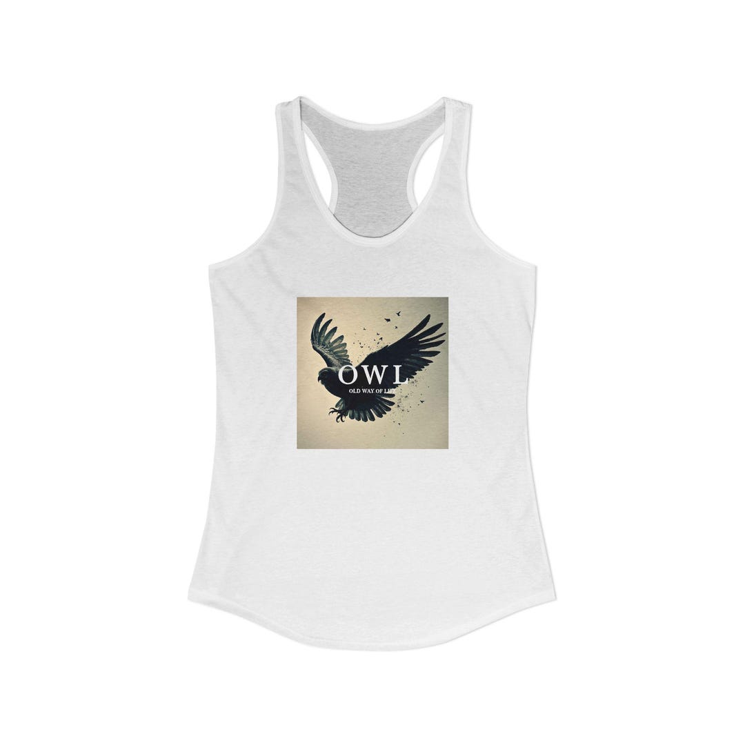 Owl Tank L Breaking Free Old Way of Life Racerback Tank | Surrender ...