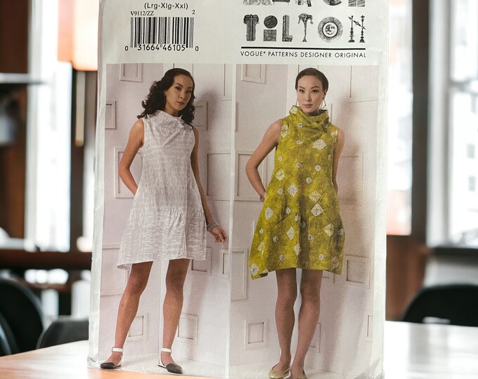 Vogue V9112 Marcy Tilton Large-xxl Sewing Pattern - Etsy