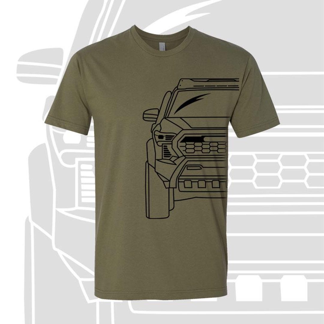 24-25 Tacoma Outline, Toyota, TSHIRT, Custom, T Shirts Tee, Next Level ...