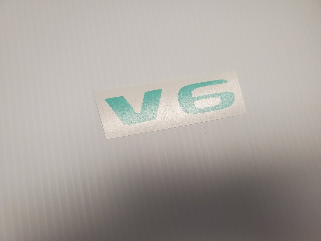 V6 Emblem Overlay Decal for 2016-2023 Tacoma Tailgate - Etsy