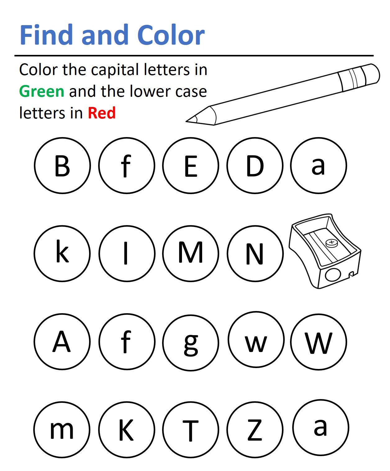Find and Match - Pictures, Numbers, Words - Etsy