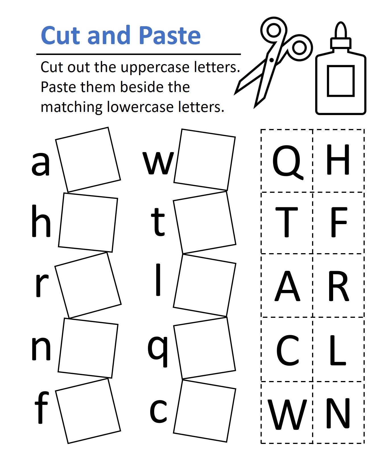 Find and Match - Pictures, Numbers, Words - Etsy