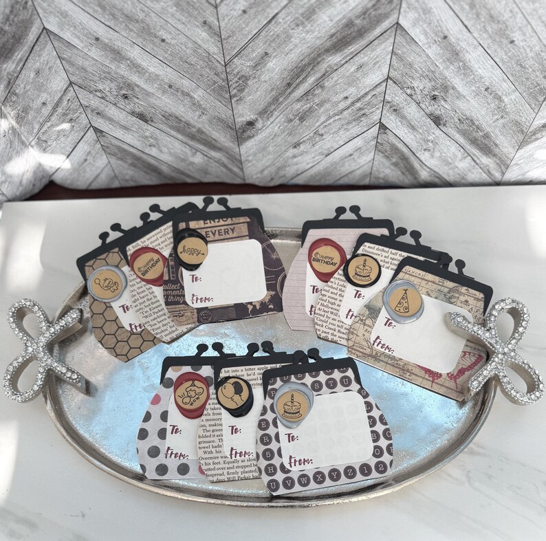 Paper Coin Purse Gift Card or Cash Holder - Etsy